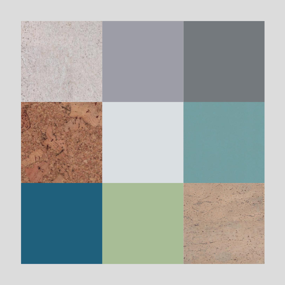 A sample pack of all our eco-friendly rubber flooring colours - The ...