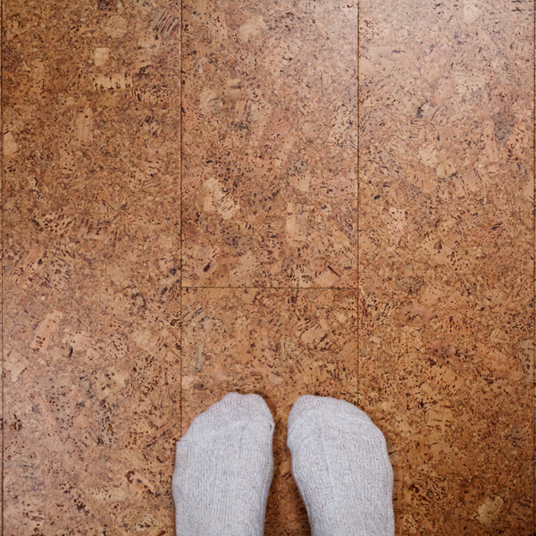 Floating cork flooring. Cork flooring planks for kitchen and bathroom ...