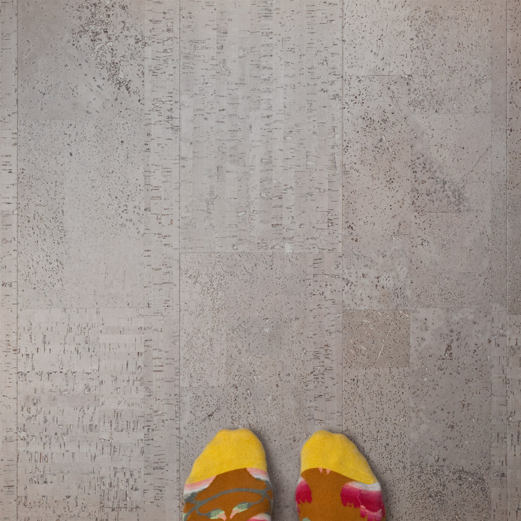 Grey cork floors. Waterproof, modern cork flooring. For walls or floor ...