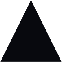 Carbon Black Rubber Triangle Tiles - The Colour Flooring Company