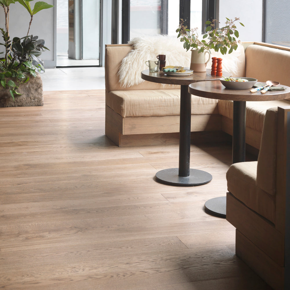 Engineered oak plank wooden flooring - The Colour Flooring Company
